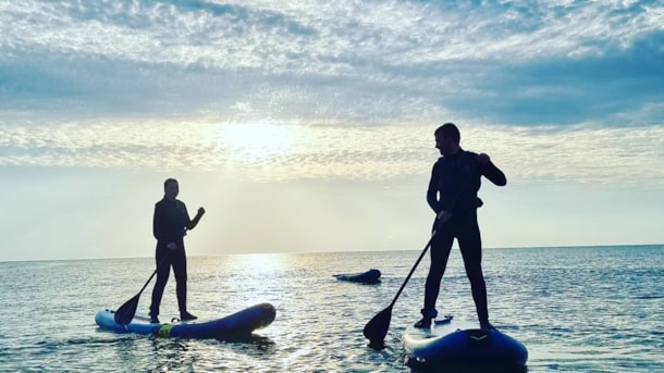 SUP ved Nordvestkysten | VisitNordvestkysten